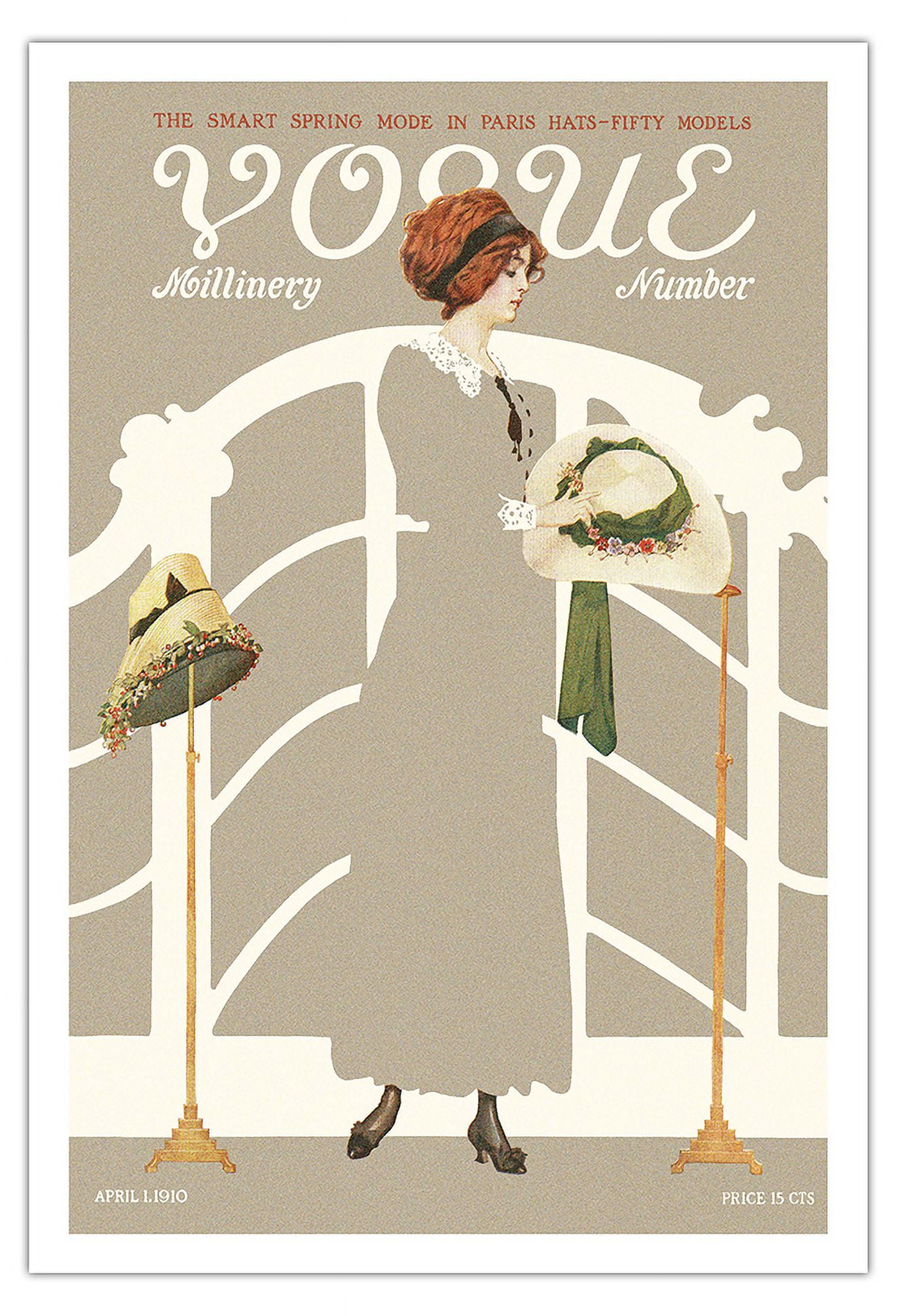 Fashion Magazine - April 1 1910 - Millinery Spring Hat Issue - Vintage ...
