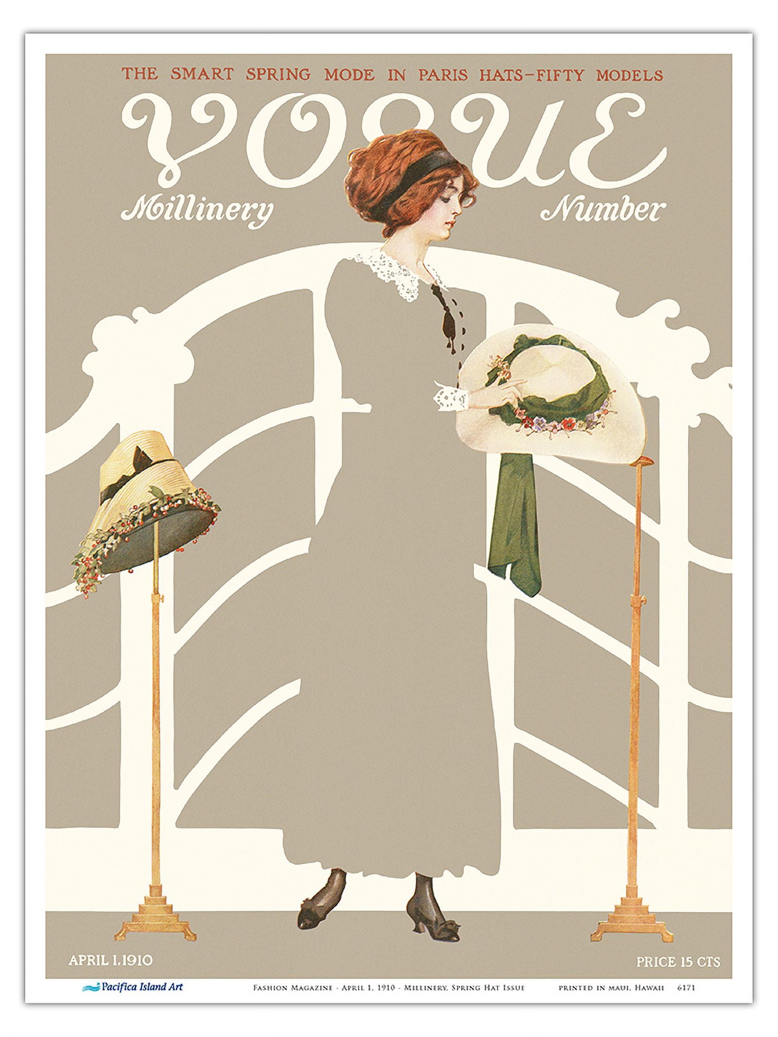 Fashion Magazine - April 1 1910 - Millinery Spring Hat Issue - Vintage ...