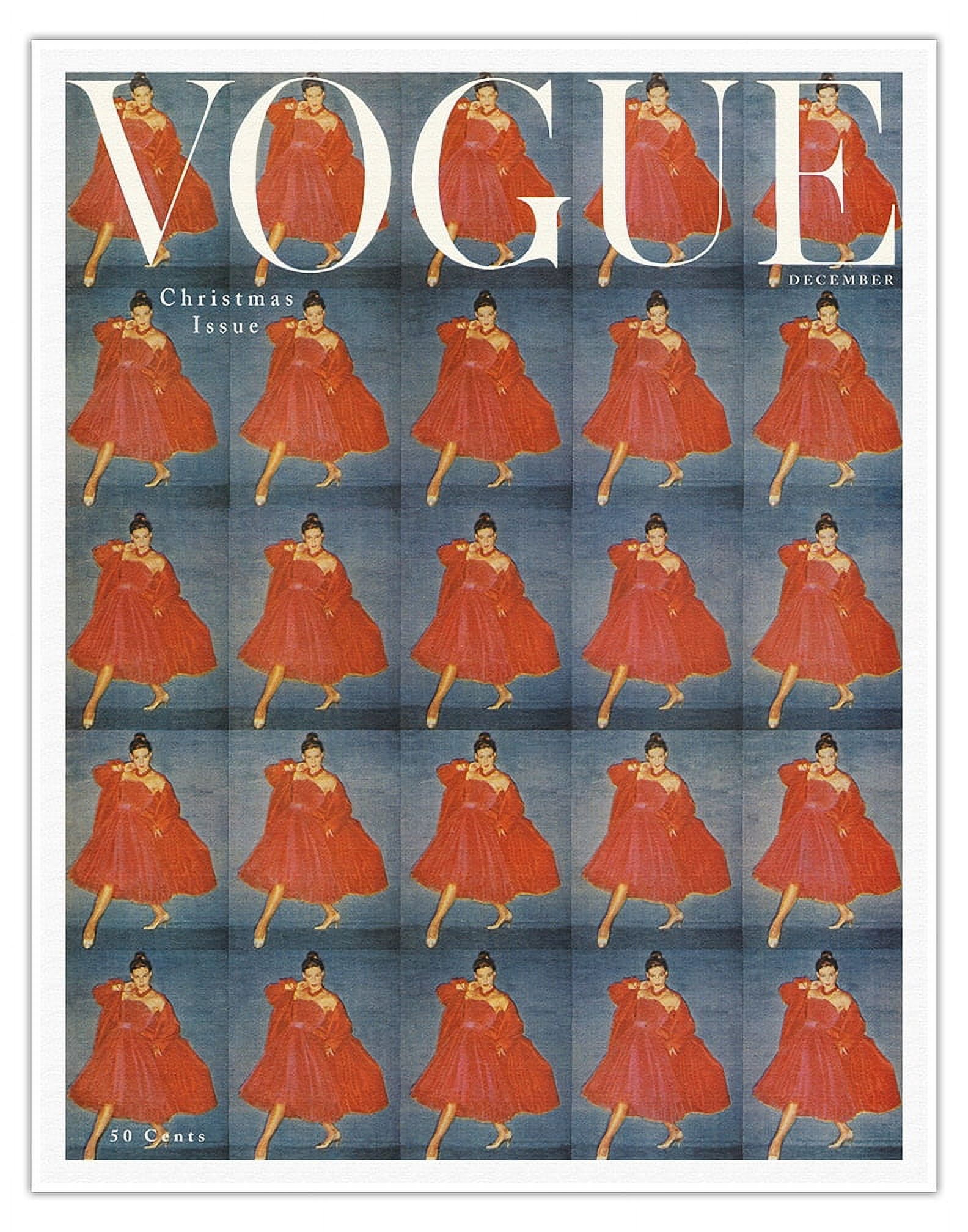 Fashion Magazine - December 1954 - Christmas Issue - Vintage Magazine ...