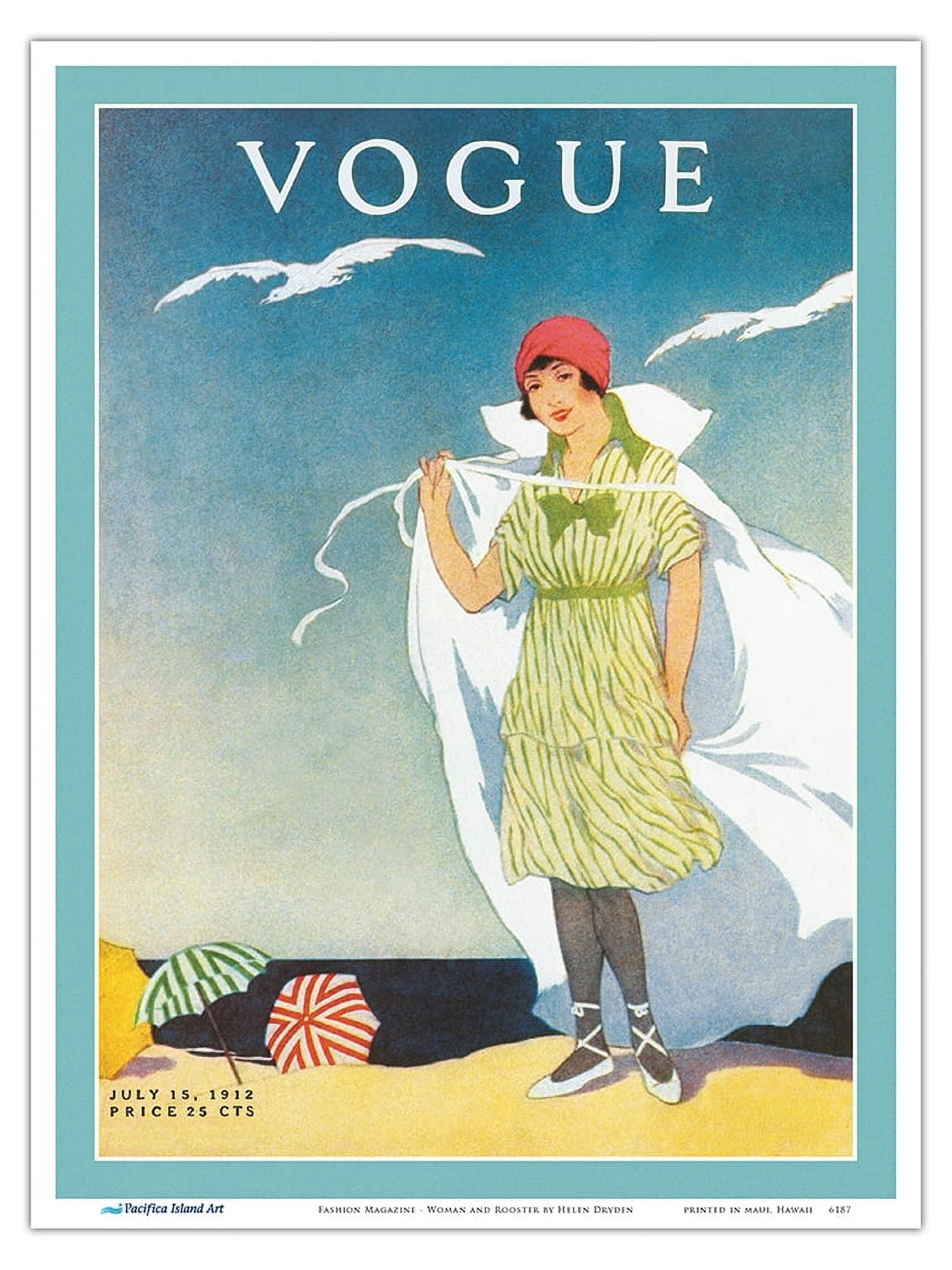 Fashion Magazine - July 15 1912 - Beach Fashions - Vintage Magazine ...