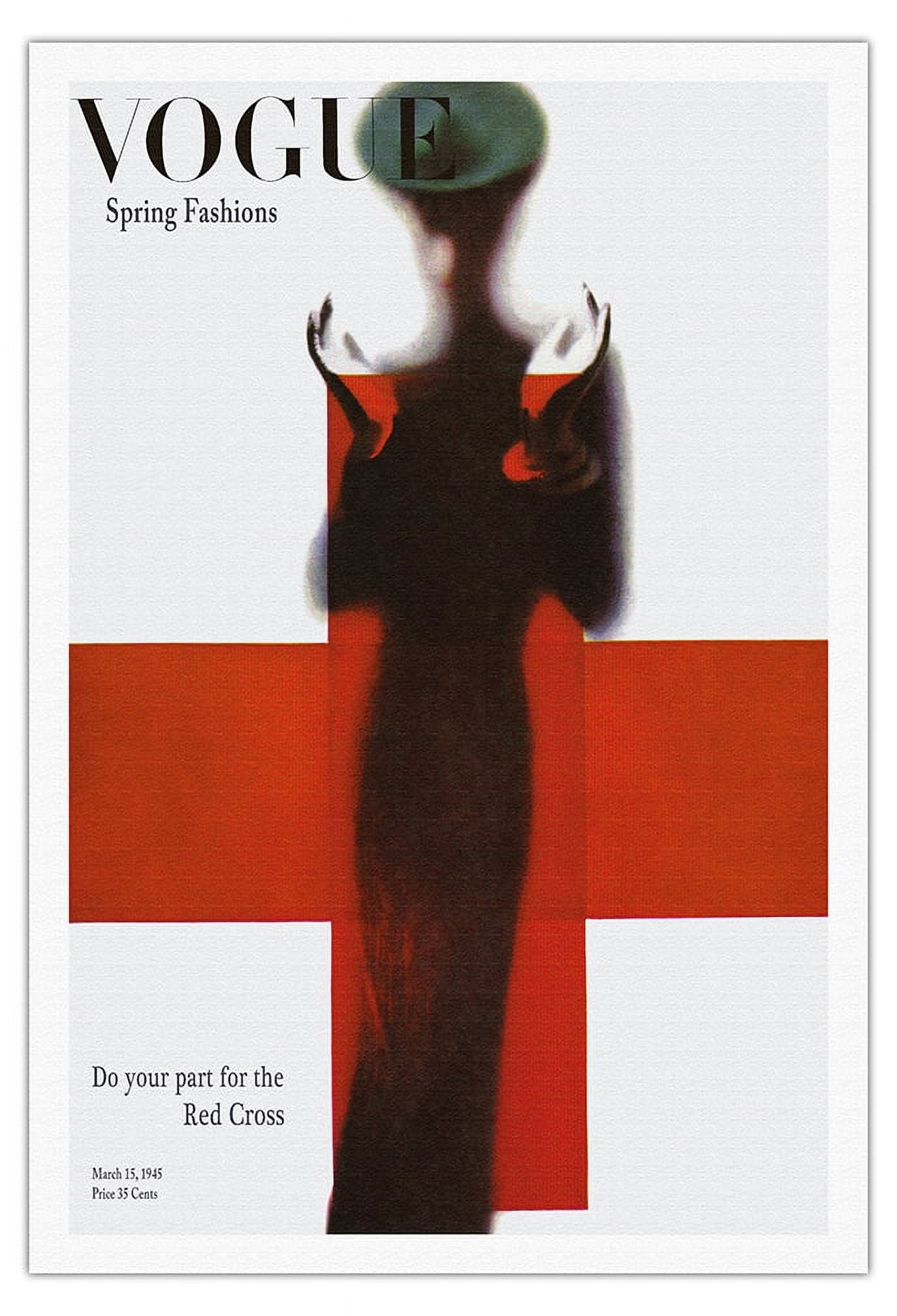 Fashion Magazine - March 15 1945 - Red Cross Spring Issue - Vintage ...