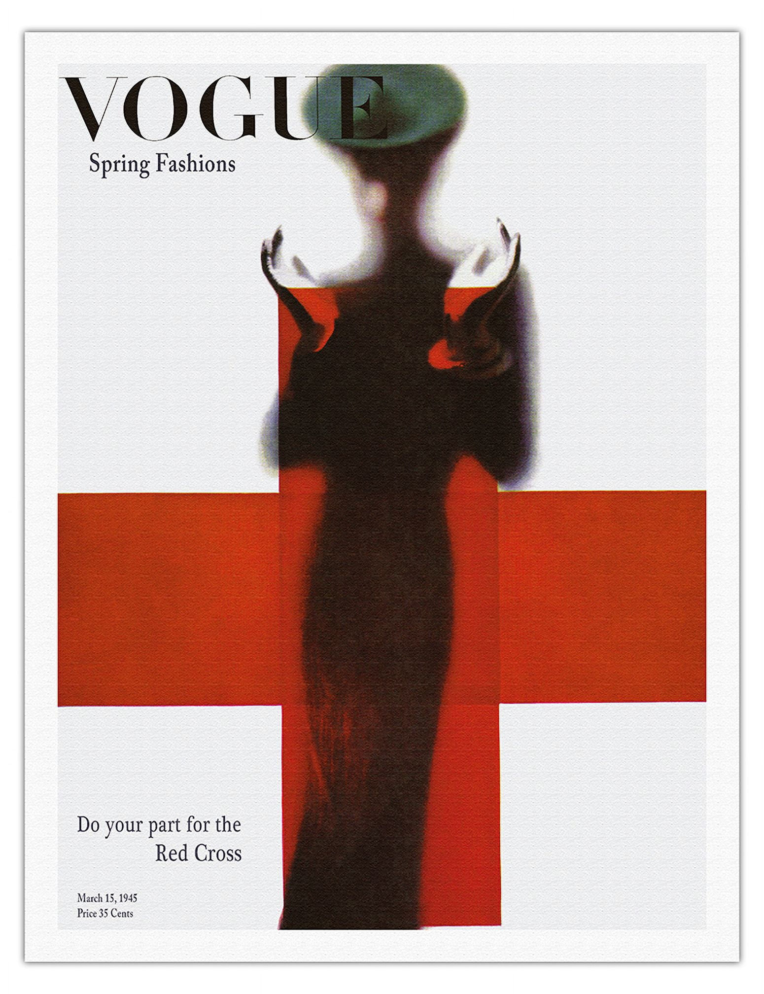 Fashion Magazine - March 15 1945 - Red Cross Spring Issue - Vintage ...