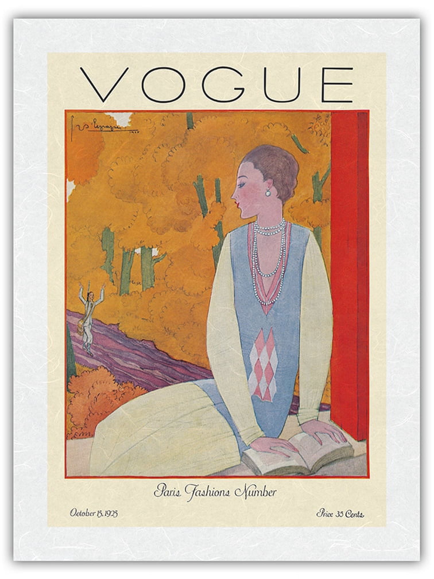 Fashion Magazine - October 1925 - Paris Fashions - Vintage Magazine ...