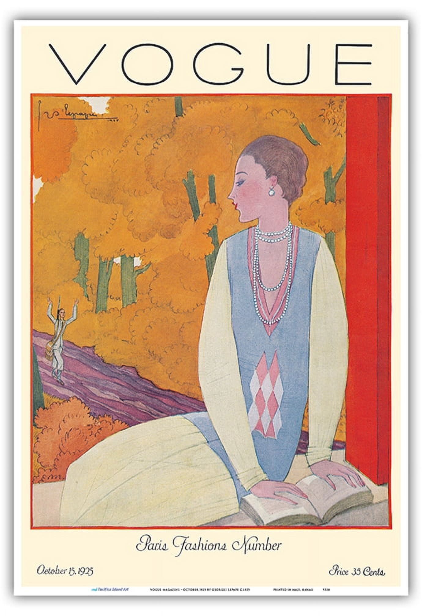 Fashion Magazine - October 1925 - Paris Fashions - Vintage Magazine ...