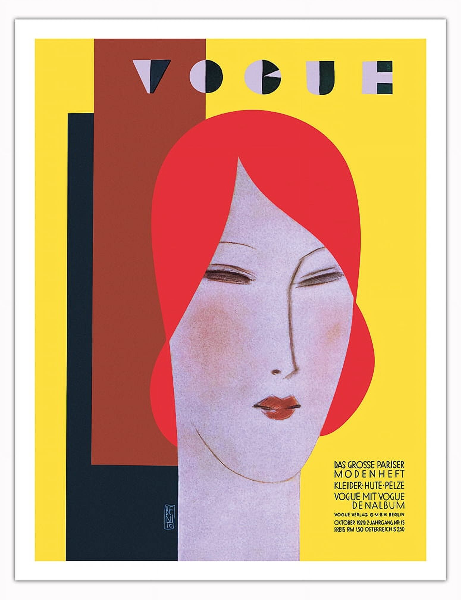 Fashion Magazine - October 1929 - Clothing Hats and Fur - Vintage ...
