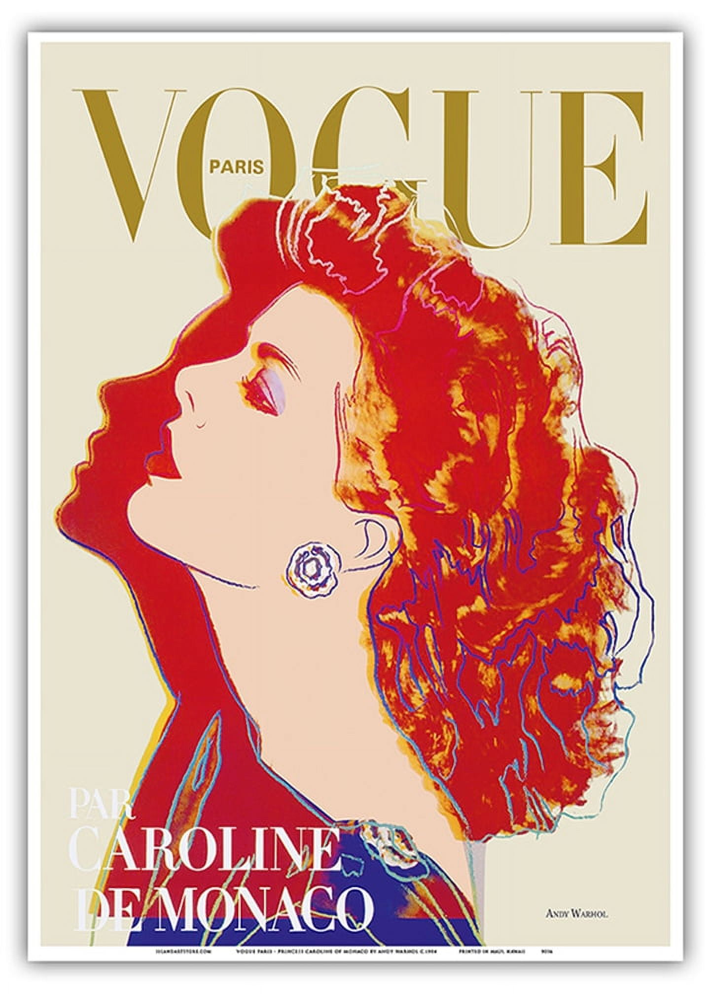 Fashion Magazine Paris - Princess Caroline of Monaco - Vintage Magazine ...