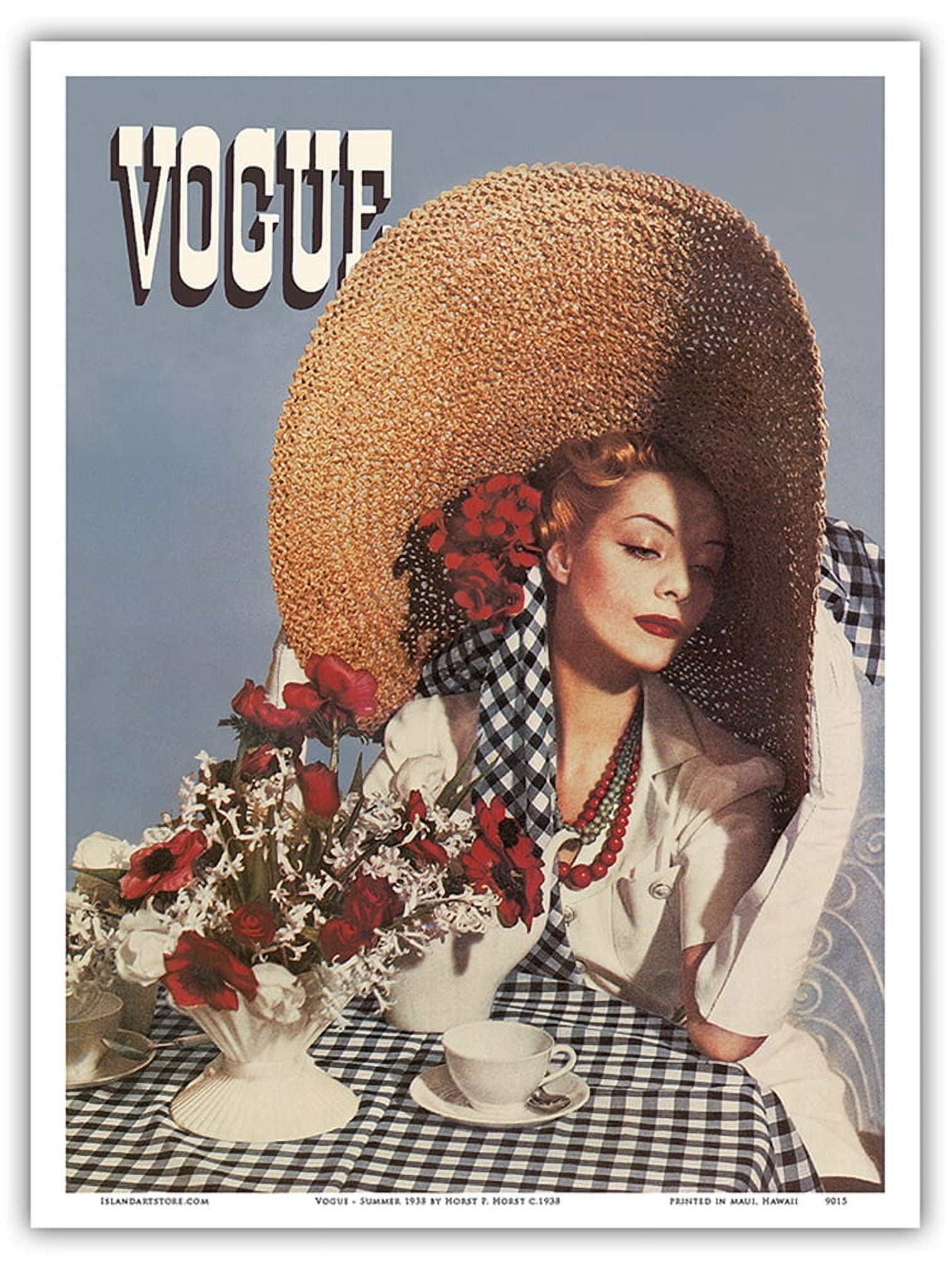 Fashion Magazine - Summer 1938 - Vintage Magazine Cover by Horst P ...
