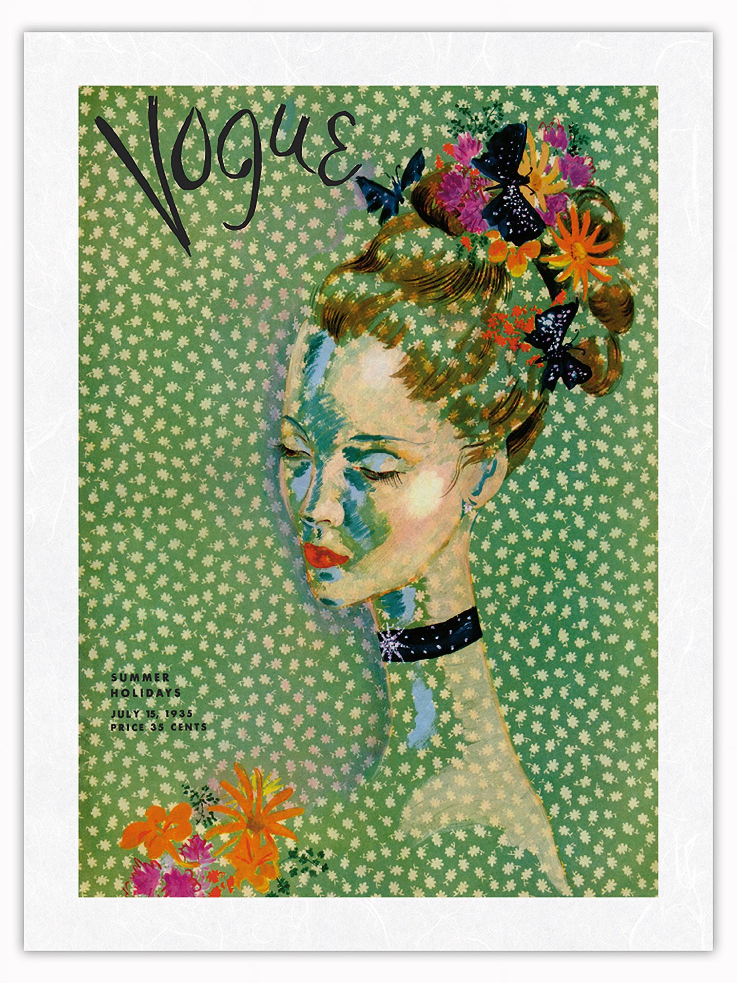 Fashion Magazine - Summer Holidays - July 15 1935 - Vintage Magazine ...