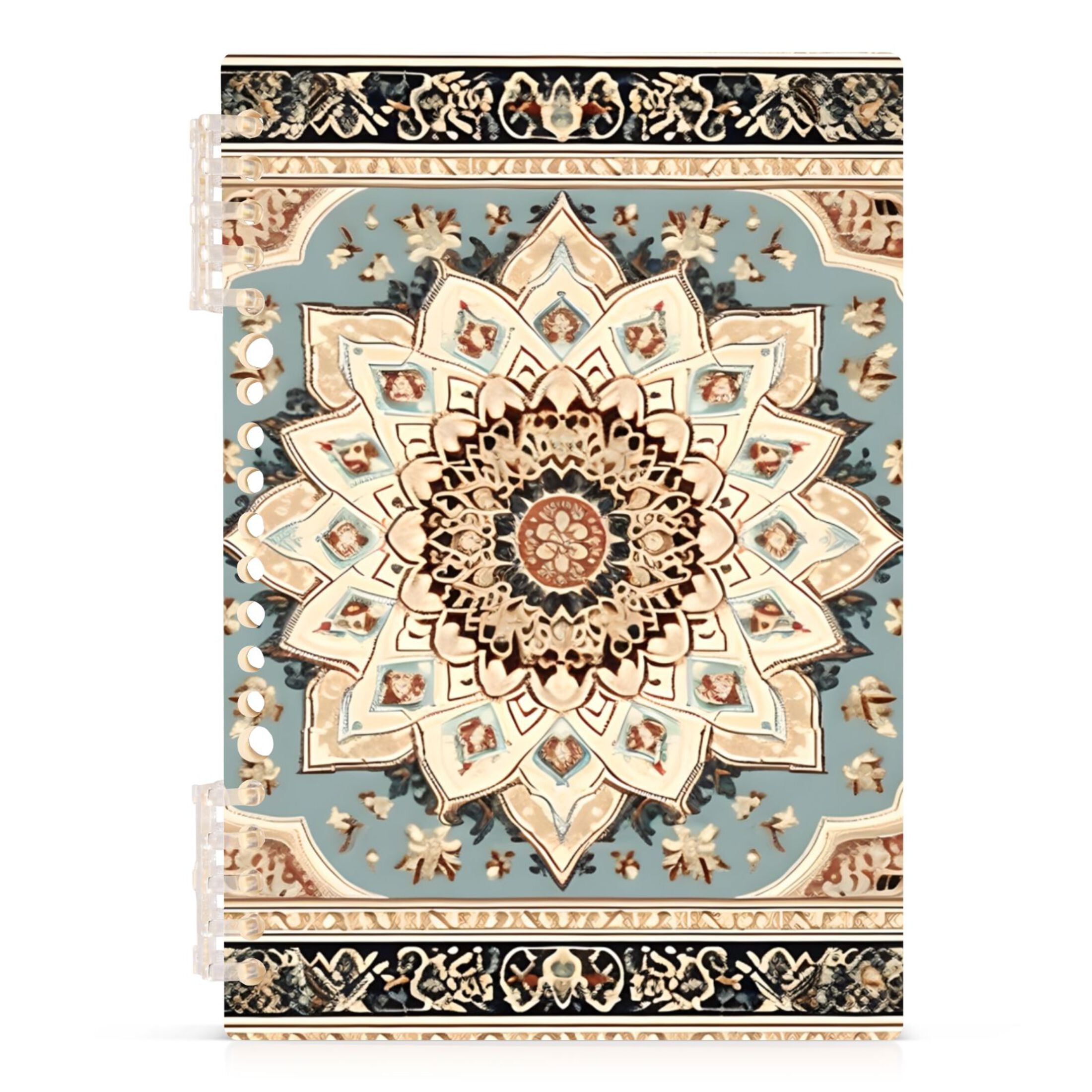 Fashion Mandala Spiral Notebooks 60 Sheets 120 Pages A5 Journal Notepad ...