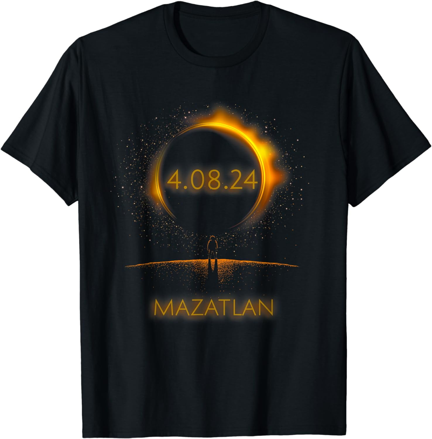 Fashion Mazatlan Mexico Total Solar Eclipse 2024 T-Shirt - Walmart.com