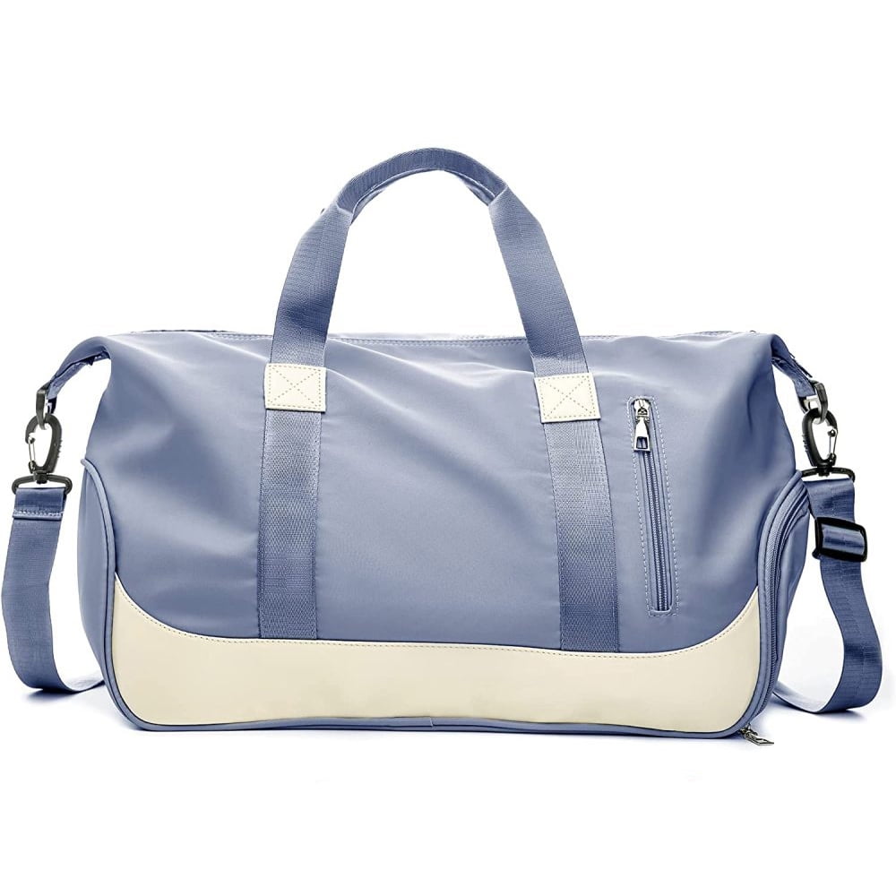 Fashion Meets Function: Travel Duffel Bag, Wet Pocket Ensures Hygiene ...