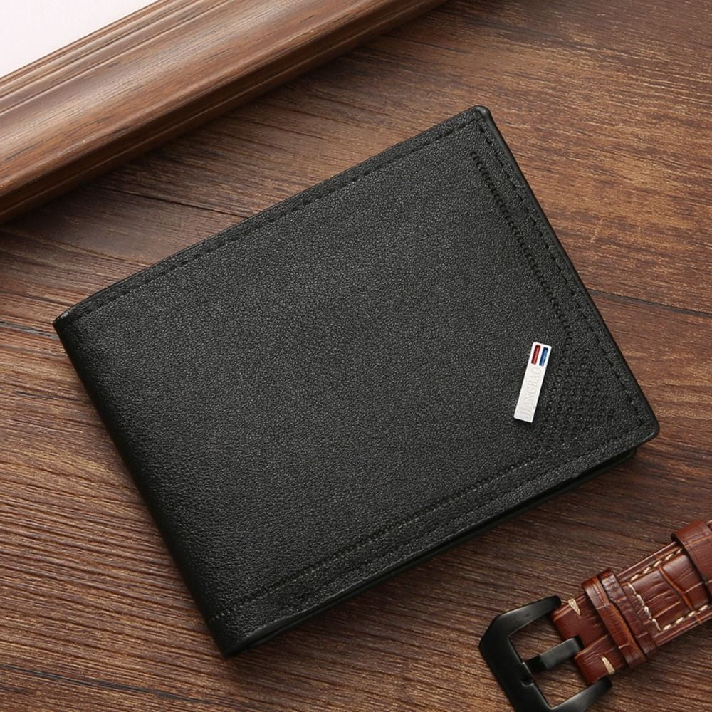 Fashion Men Money Bag Multi-card Slot Folding Large-capacity Coin Purse ...
