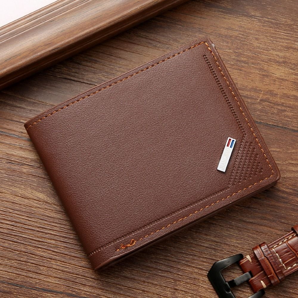 Fashion Men Money Bag Multi-card Slot Folding Large-capacity Coin Purse ...