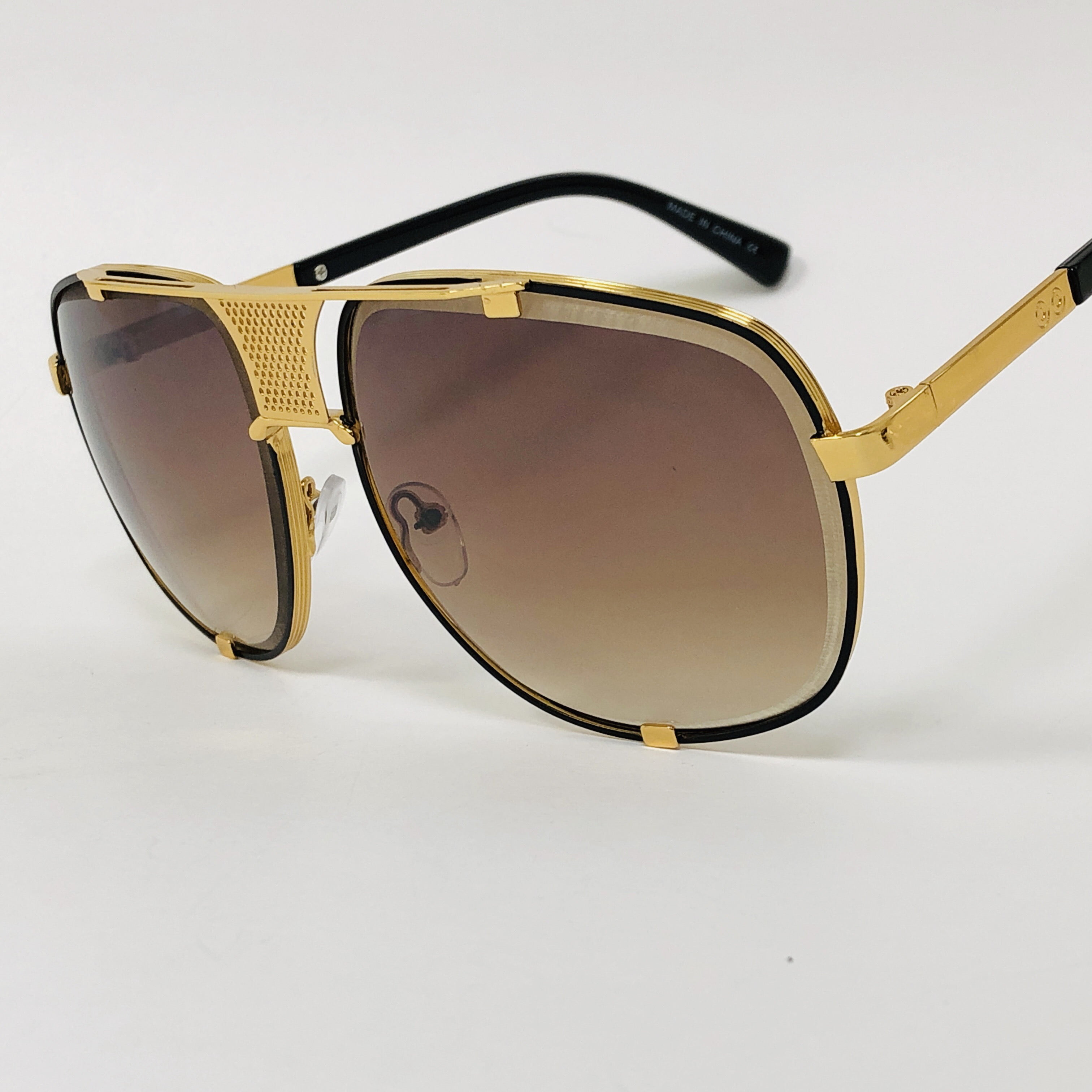 Fashion Men Women Sunglasses Square Classy Outdoor Beach Brown ...