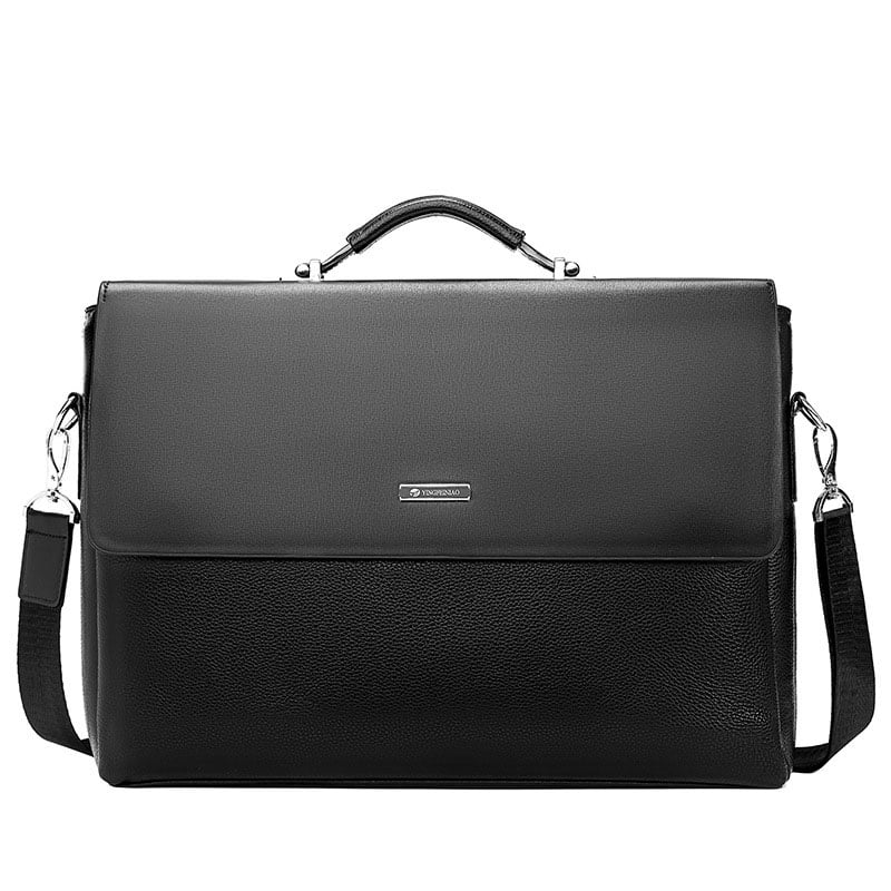 Fashion Men's Briefcase Business Portfolio Men's bag Messenger Bag male ...