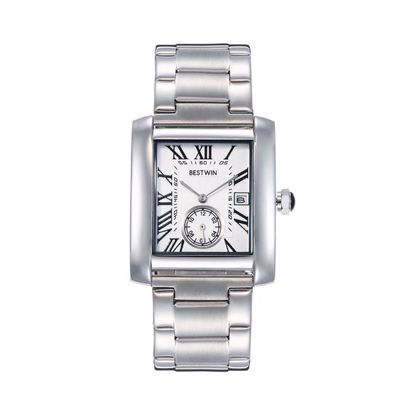Fashion Men's Watch Classic Square Two-Hand Quartz Watch Business Trend ...