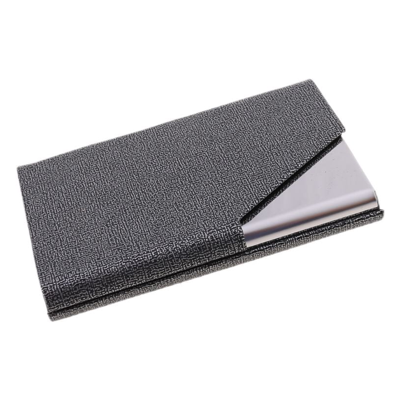 Fashion Metal Business Card for Case Pocket Card Holder Large Capacity ...