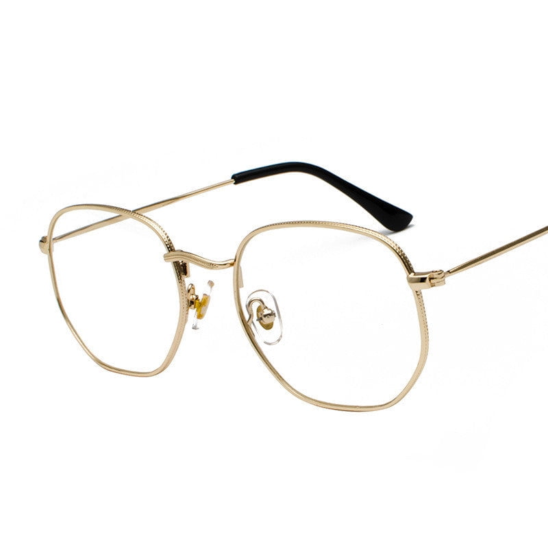 Metal Frame Fashion Glasses with 99 Percent Visible Light Transmission ...