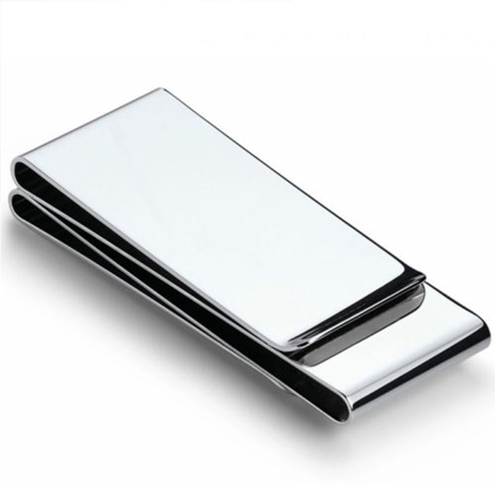 Fashion Money Clip Pocket Clamp Metal Bill Card Wallet Man's Clips ...