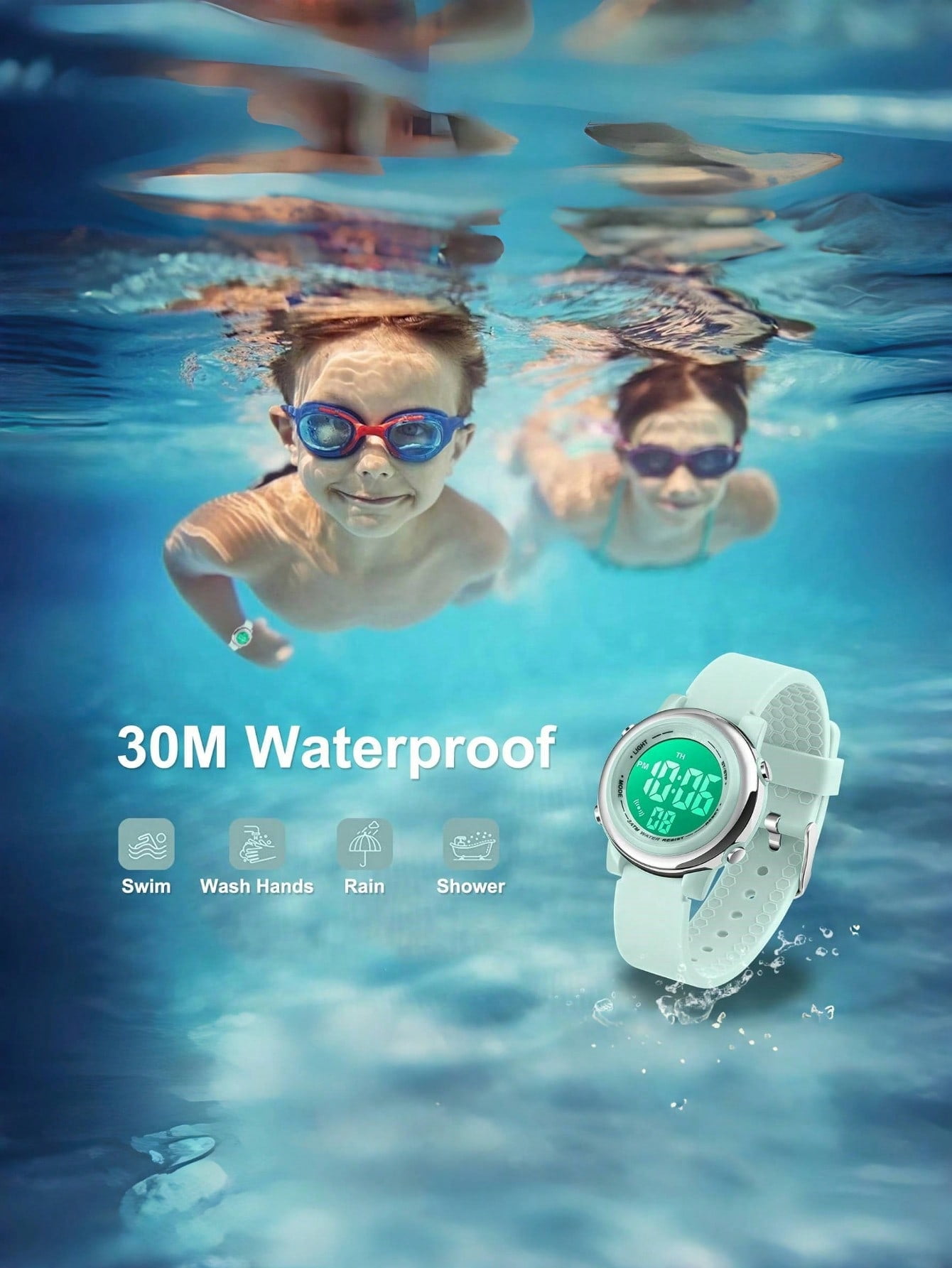 Fashion Multi-Function Children's Watch, Digital Sport Watch For Girls ...