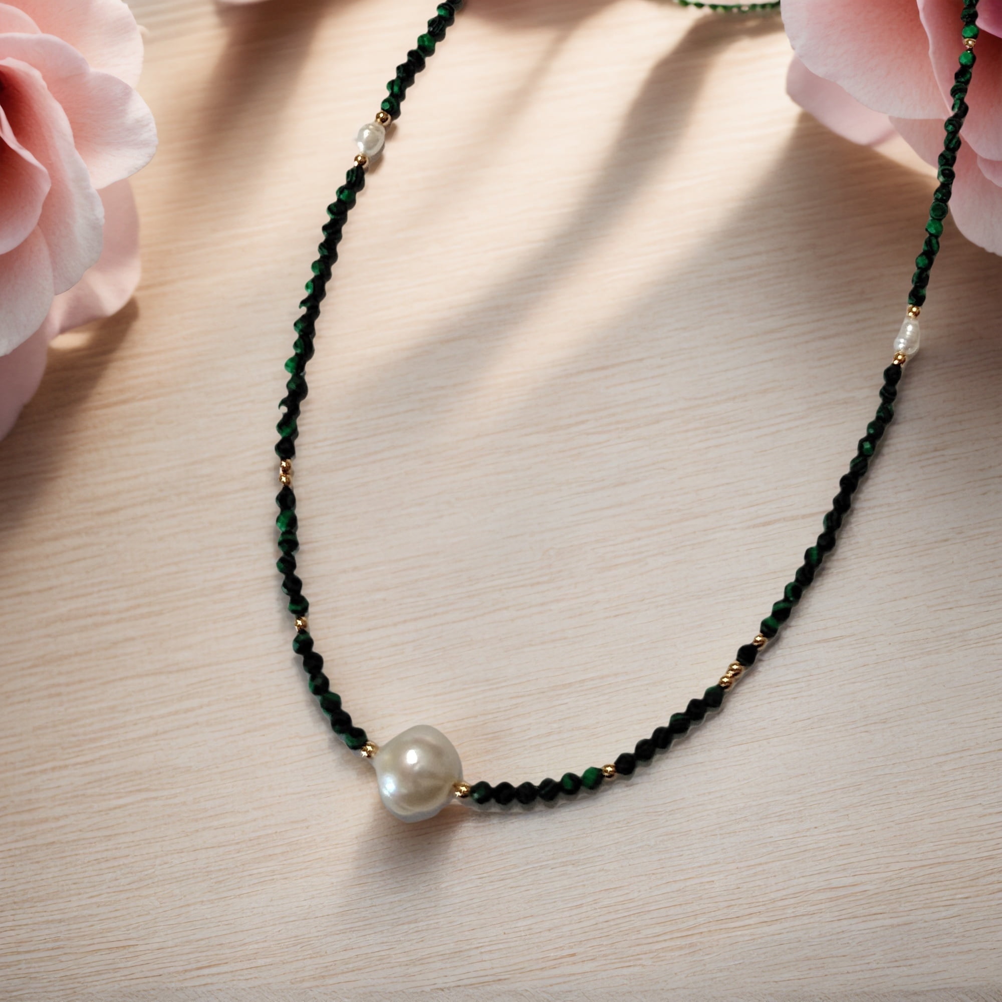 Velvora Fashion Necklace For Women, Natural Turquoise Beaded Necklace ...