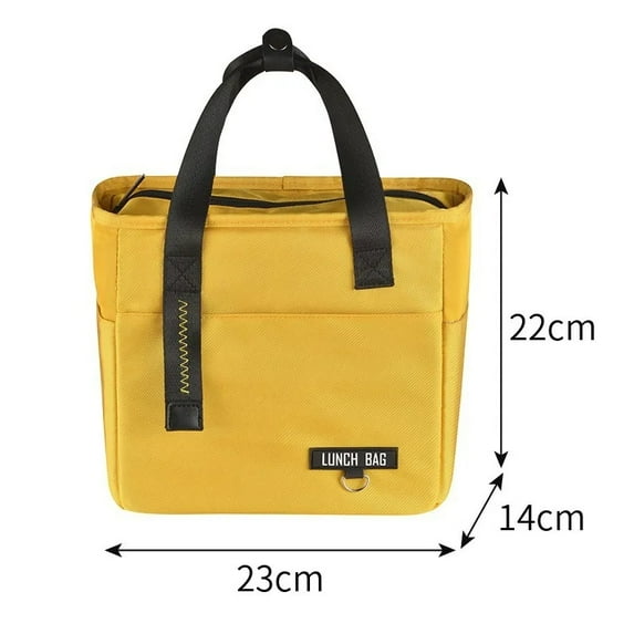 Fashion New Insulated Bento Lunch Box Thermal Bag Large Capacity Food ...