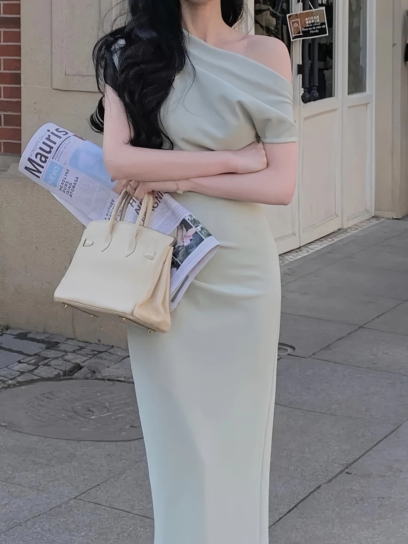 Fashion New Women Elegant Bodycon Slim Midi Party Dress Sexy Vintage ...