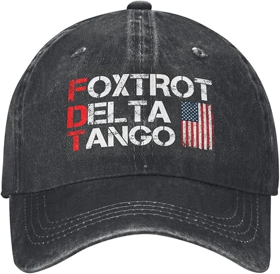 Fashion Outdoor Foxtrot Delta Tango Caps for Men Foxtrot Delta Hats for ...