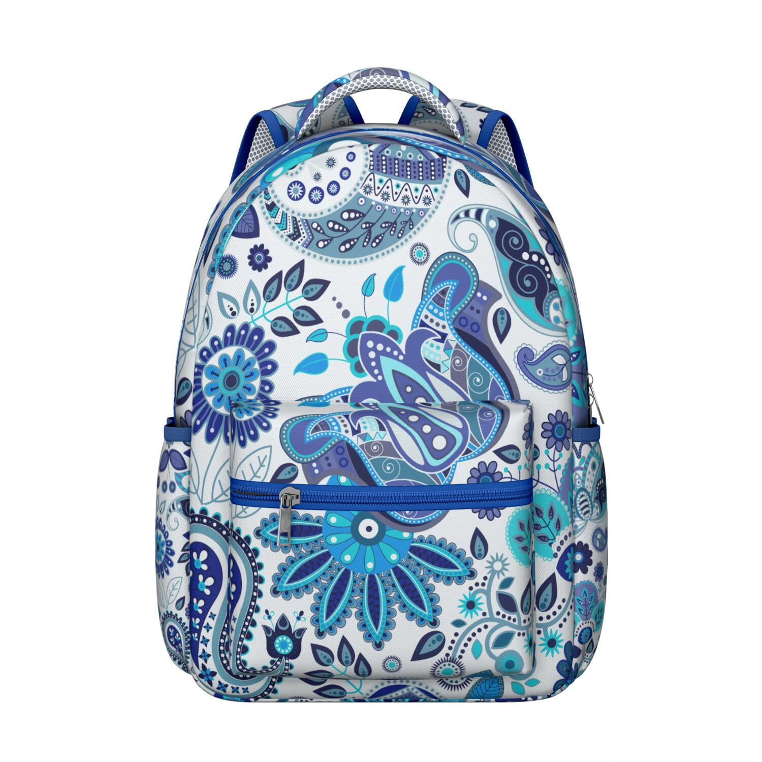 Fashion Paisley Print Bookbag - Best Paisley Gift for School & Campus ...