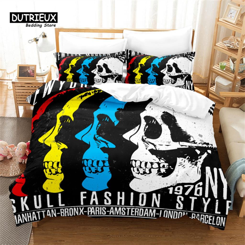 Fashion Patterns Leaves Bedding Set Duvet Cover Set Soft Comfortable ...