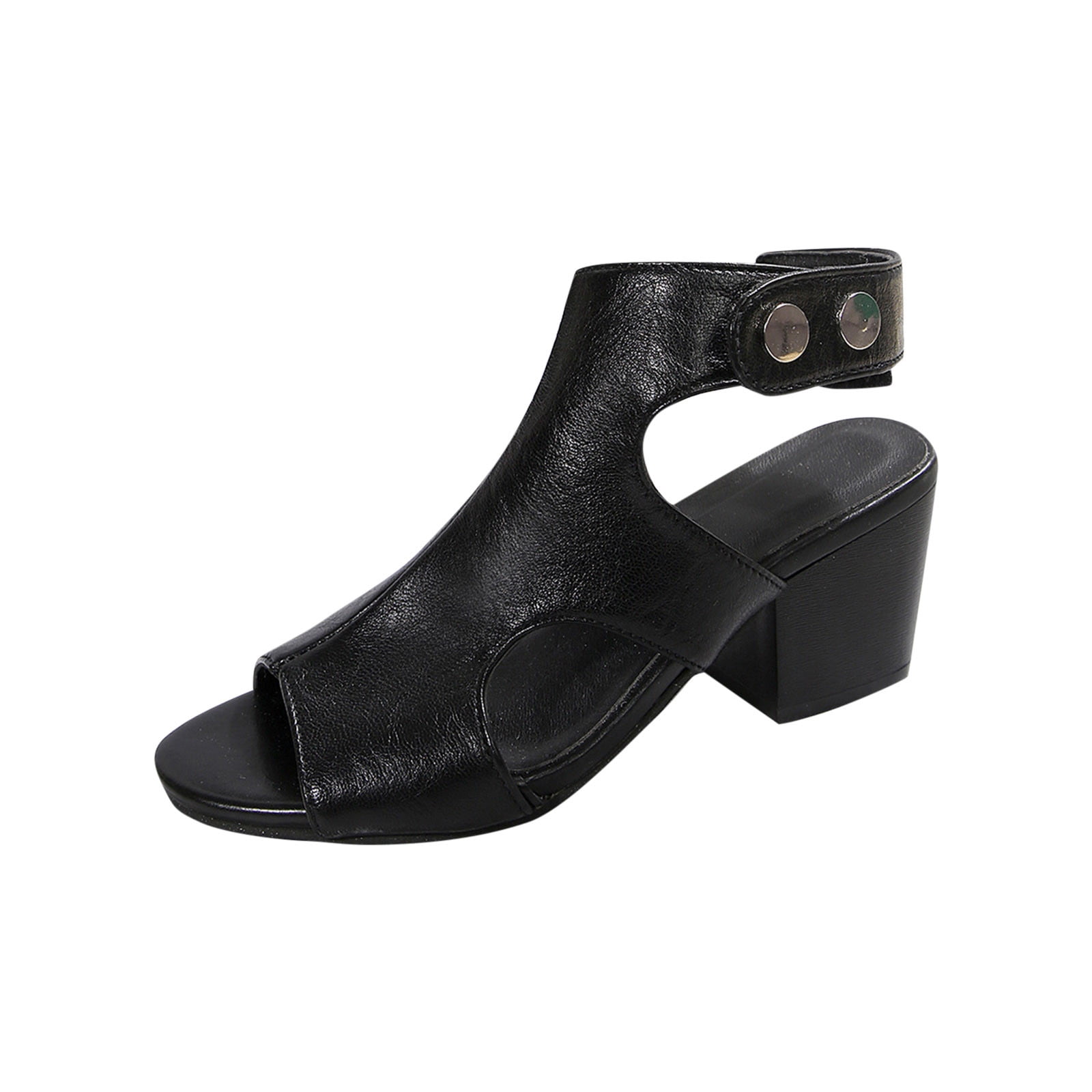 Fashion Peep Toe Booties Womens Cutout Stiletto High Heels Ladies ...