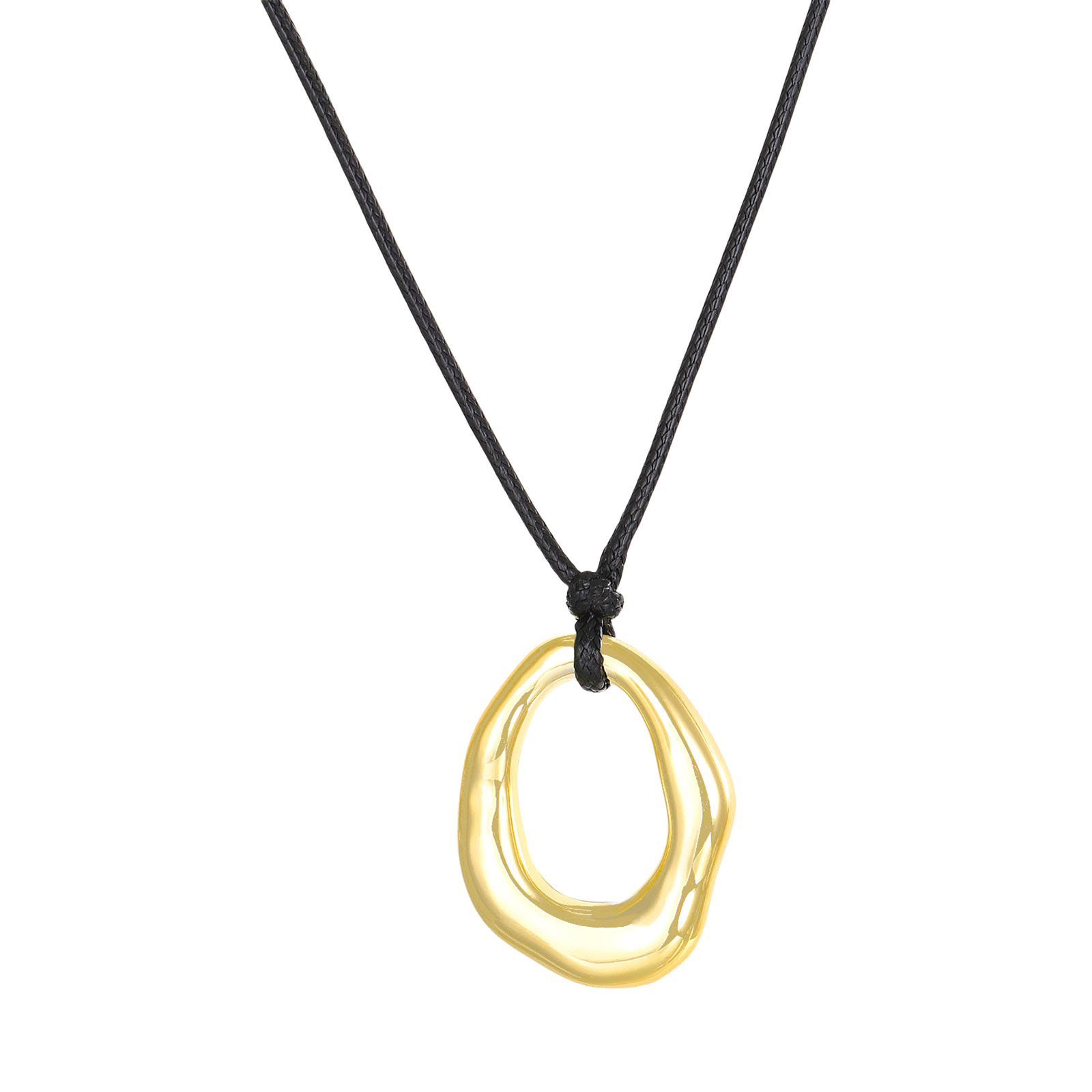 Fashion Pendant Necklace with Geometric Features on Comfortable Wax ...
