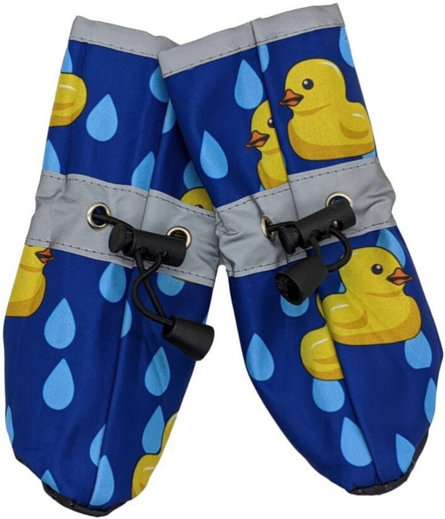 Fashion Pet Rubber Ducky Dog Rainboots Royal Blue - Small - Walmart.com