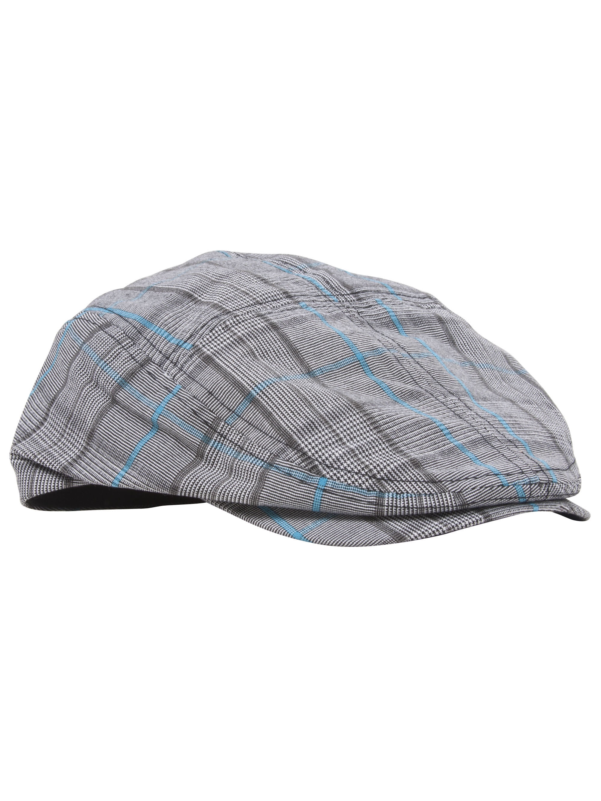 Fashion Plaid Ivy Cap - Blue - Medium - Walmart.com
