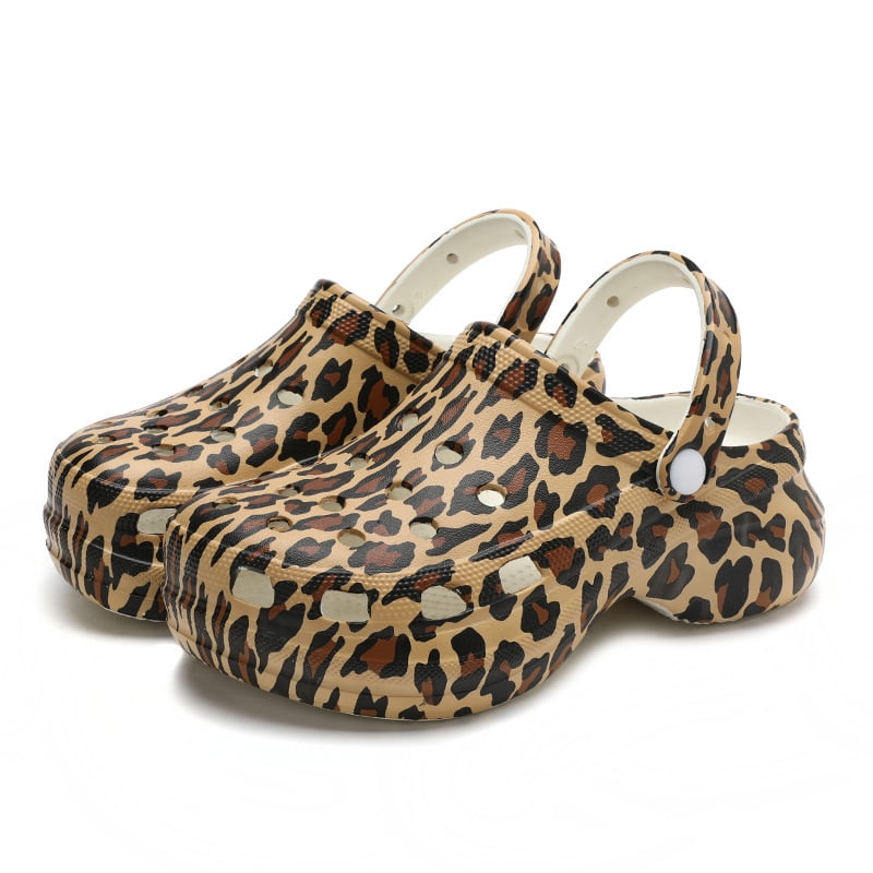 Fashion Platform Clogs Women's Outdoor and Indoor Pillow Slippers ...