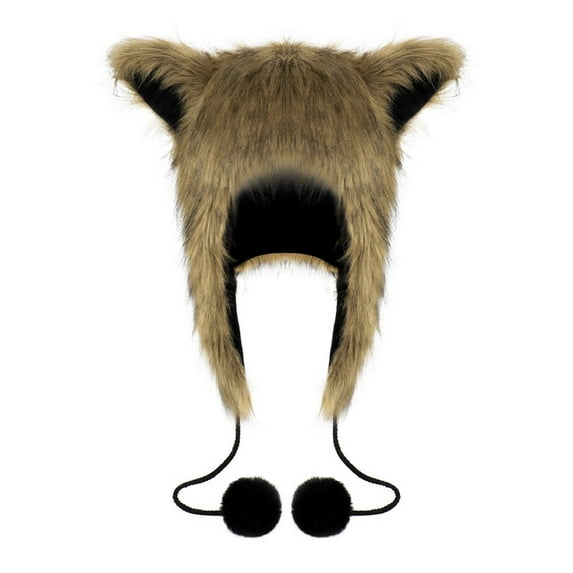 Fashion Plush Cats Ear Hat for Winter Autumn Outdoor Activity Warm ...