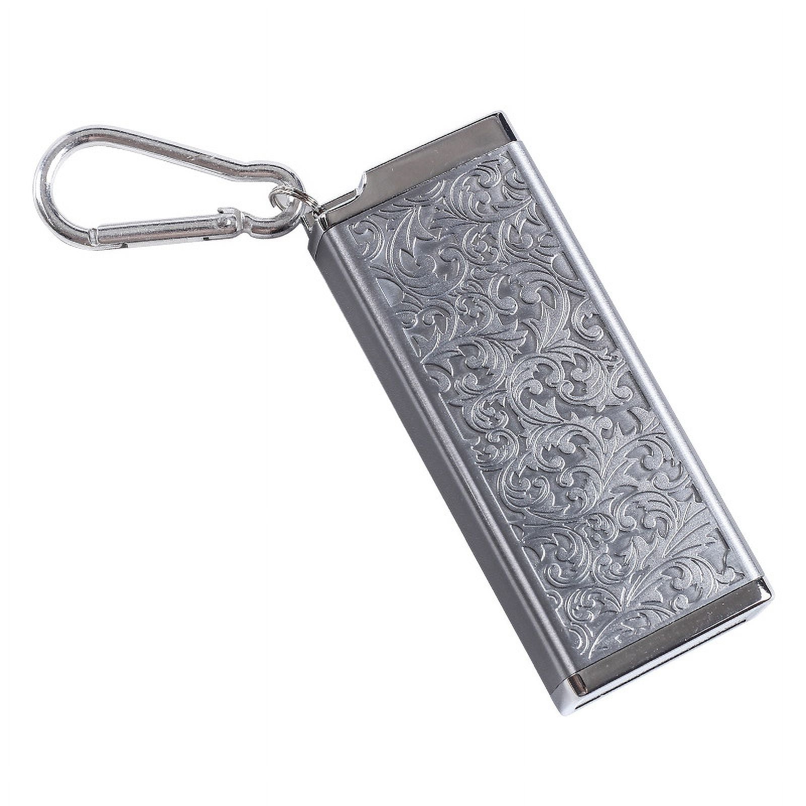 Fashion Portable Cigarette Metal Case & Ashtray Keychain Pocket Outdoor ...