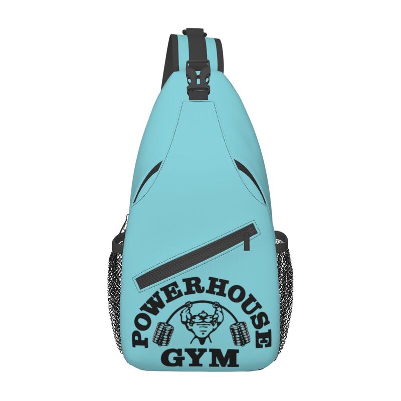 Fashion Powerhouse Gym Sling Bag for Traveling Men Bodybuilding Fitness ...
