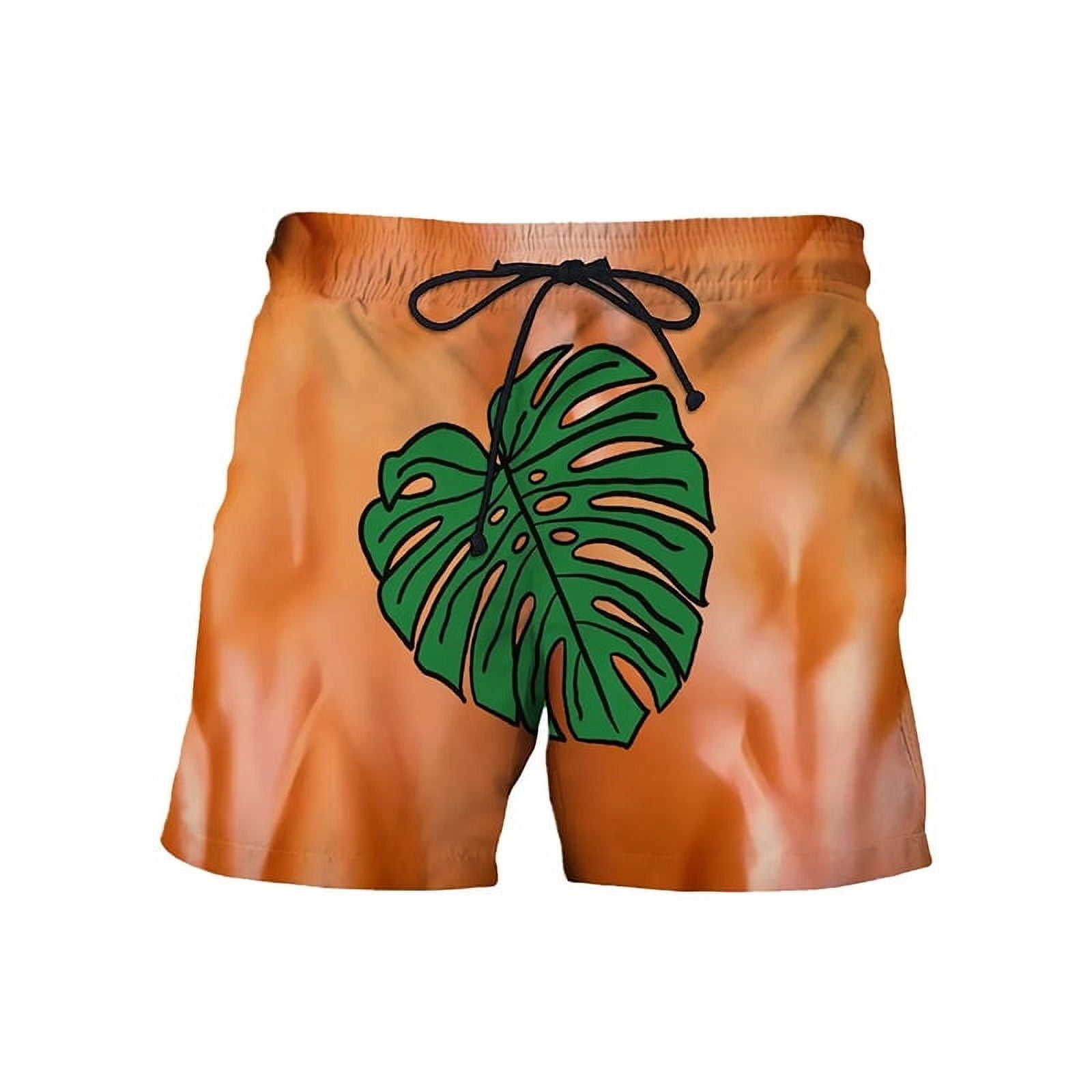 Fashion Primitive Man 3D Print Pattern Funny Shorts Men's Outdoor ...