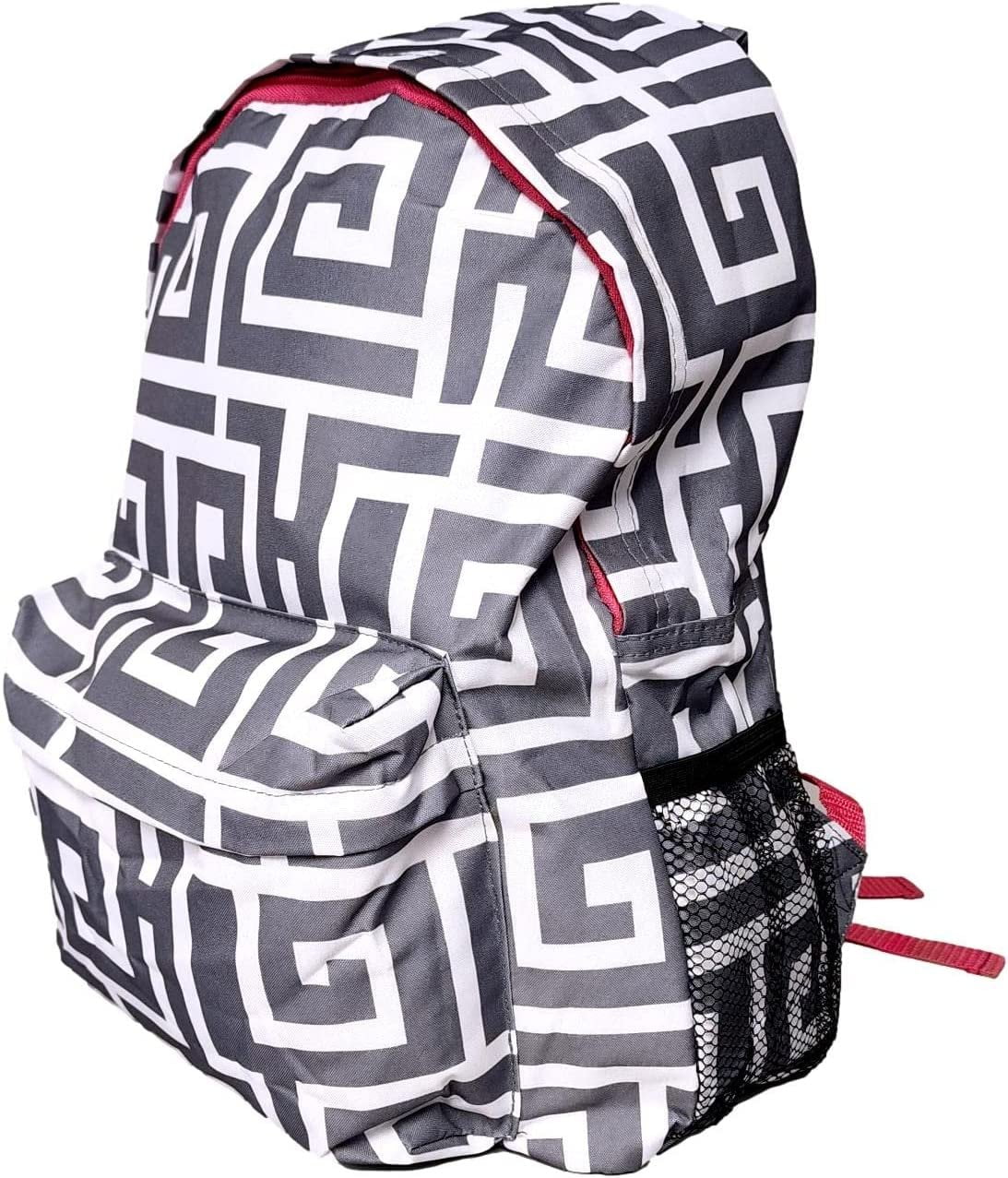 Fashion Print Medium Sized Backpack for Women Teens - 16 inches tall ...