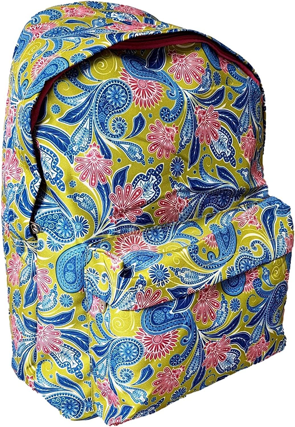 Fashion Print Medium Sized Backpack for Women Teens - 16 inches tall ...