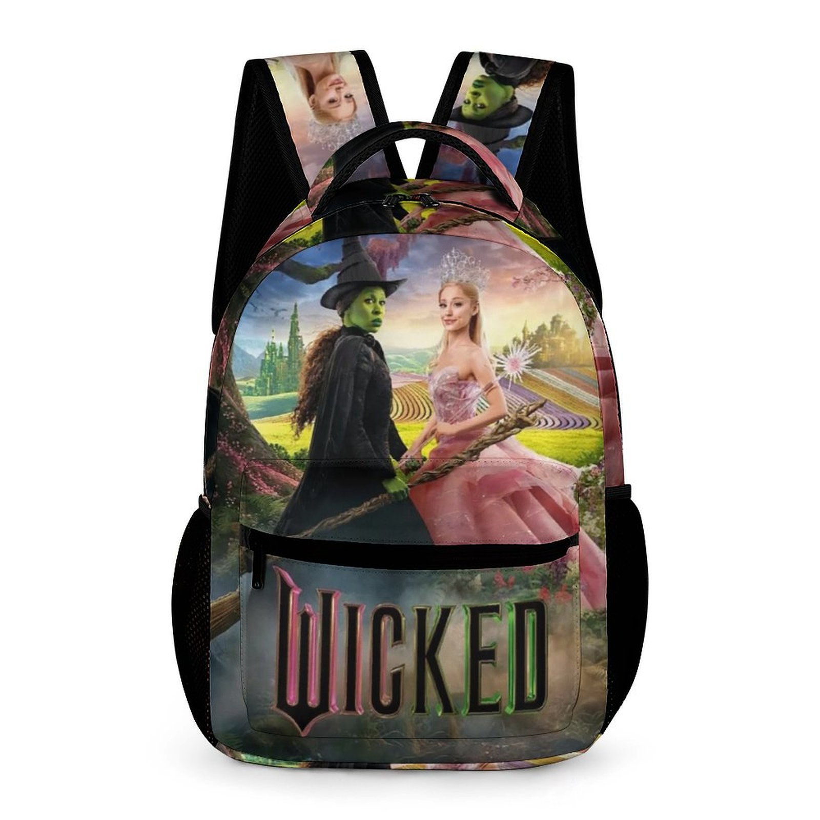 Fashion Printed Movie Musical Casual Daypack Student Satchel ...