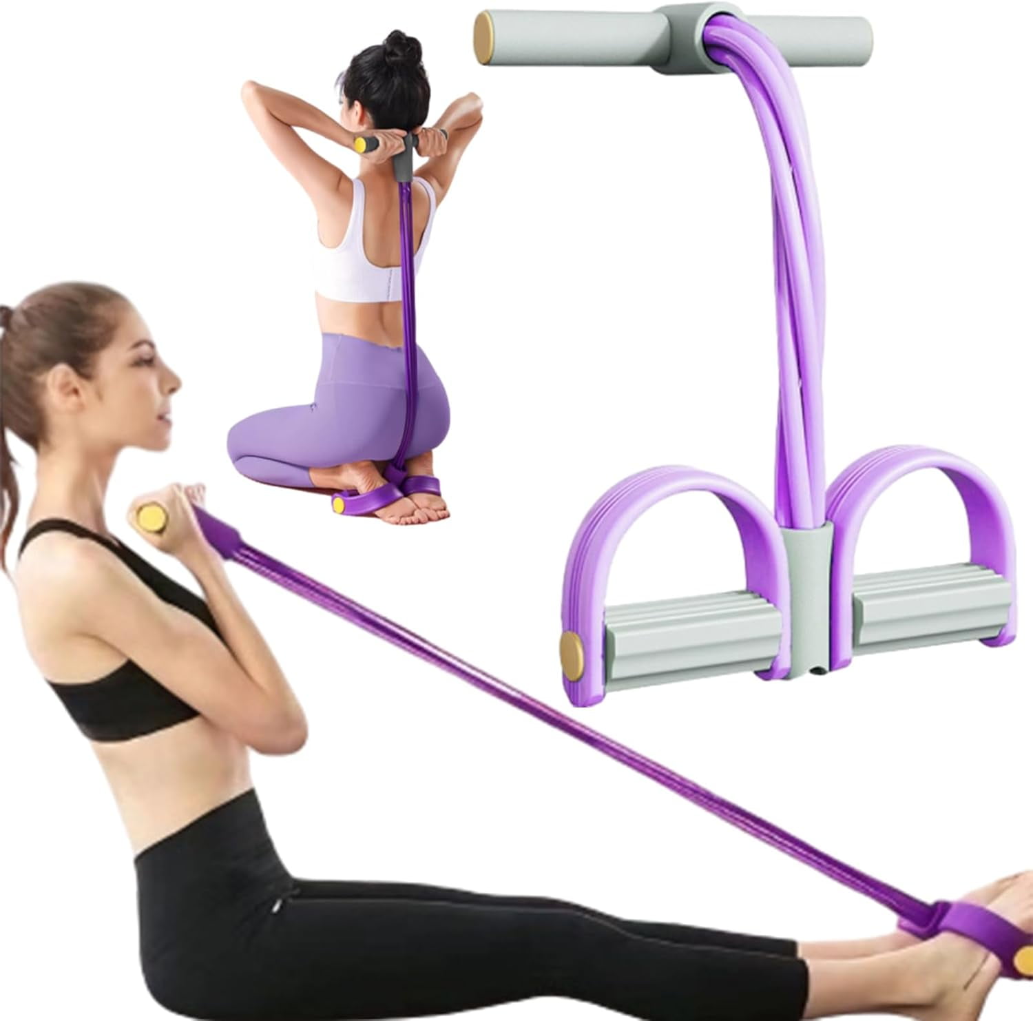 Fashion Puller Exercise, 6 Tube Pedal Resistance Device, Resistance ...