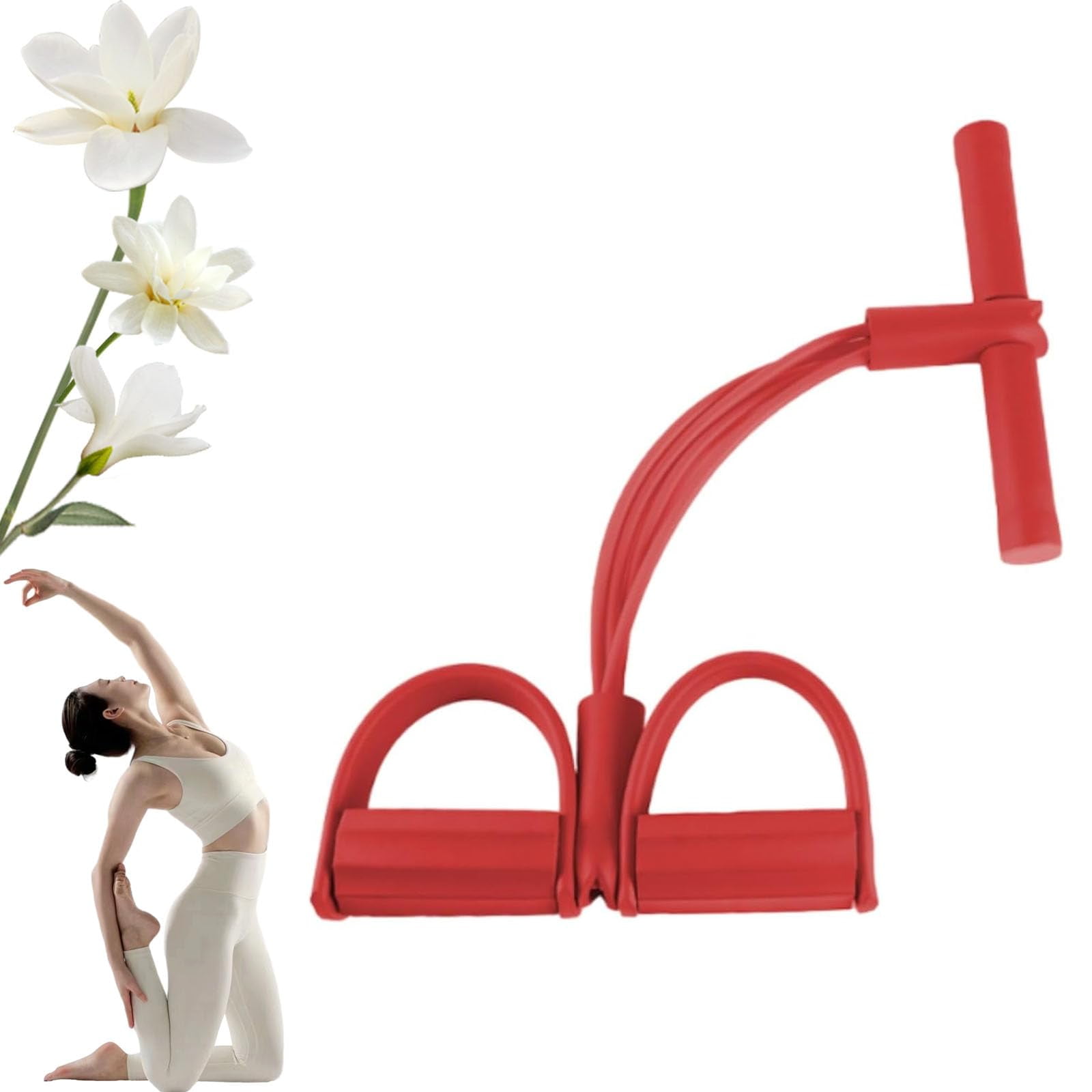 Fashion Puller Exercise, 8-Tube Pedal Resistance Device, Detachable ...