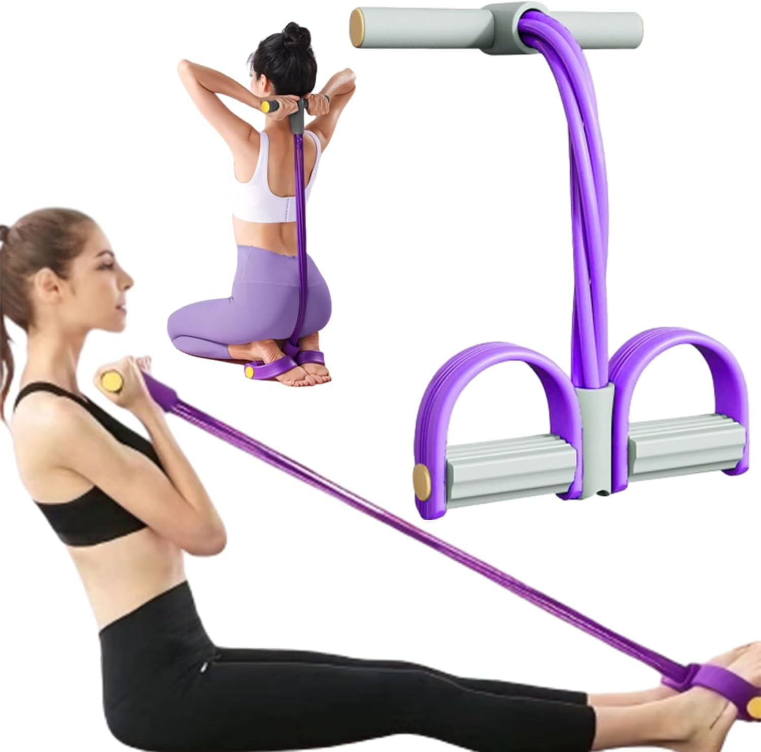 Fashion Puller Exercise, 8 Tube Pedal Resistance Device, Resistance ...