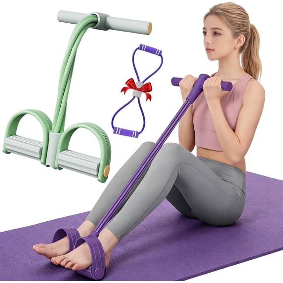 Fashion Puller Exercise, Upgrade 8-Tube Pedal Resistance Device ...