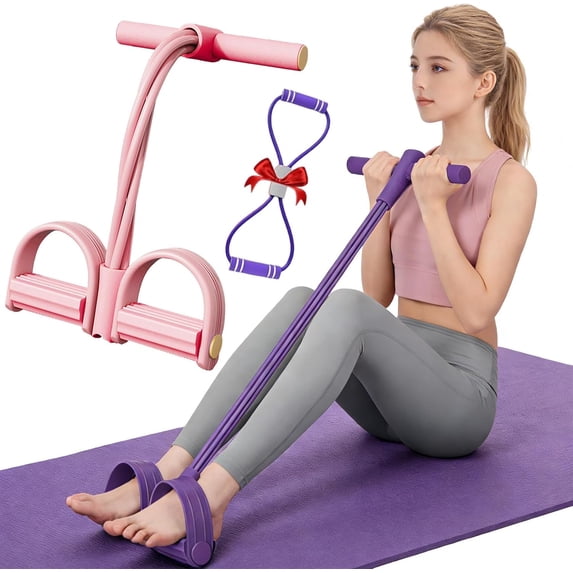 Fashion Puller Exercise, Upgrade 8-Tube Pedal Resistance Device ...