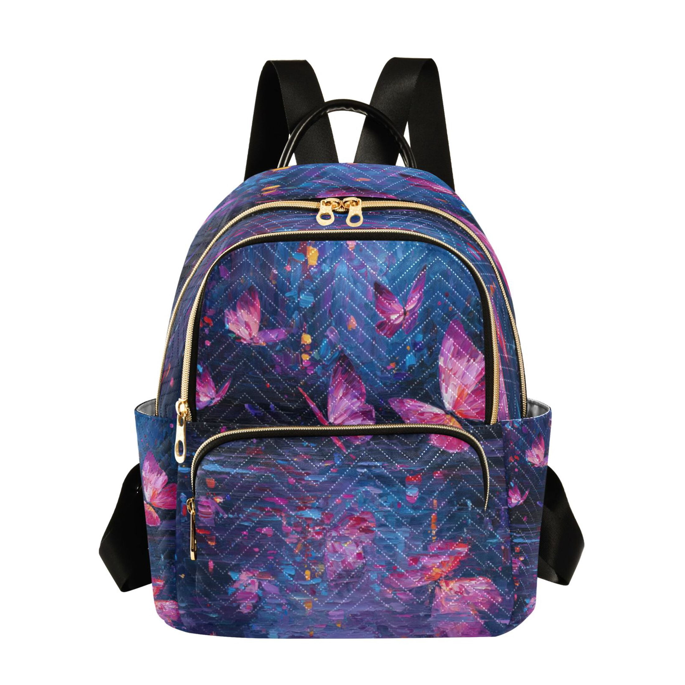 Fashion Quilted Backpack for Women Lightweight Travel Daypack Casual ...