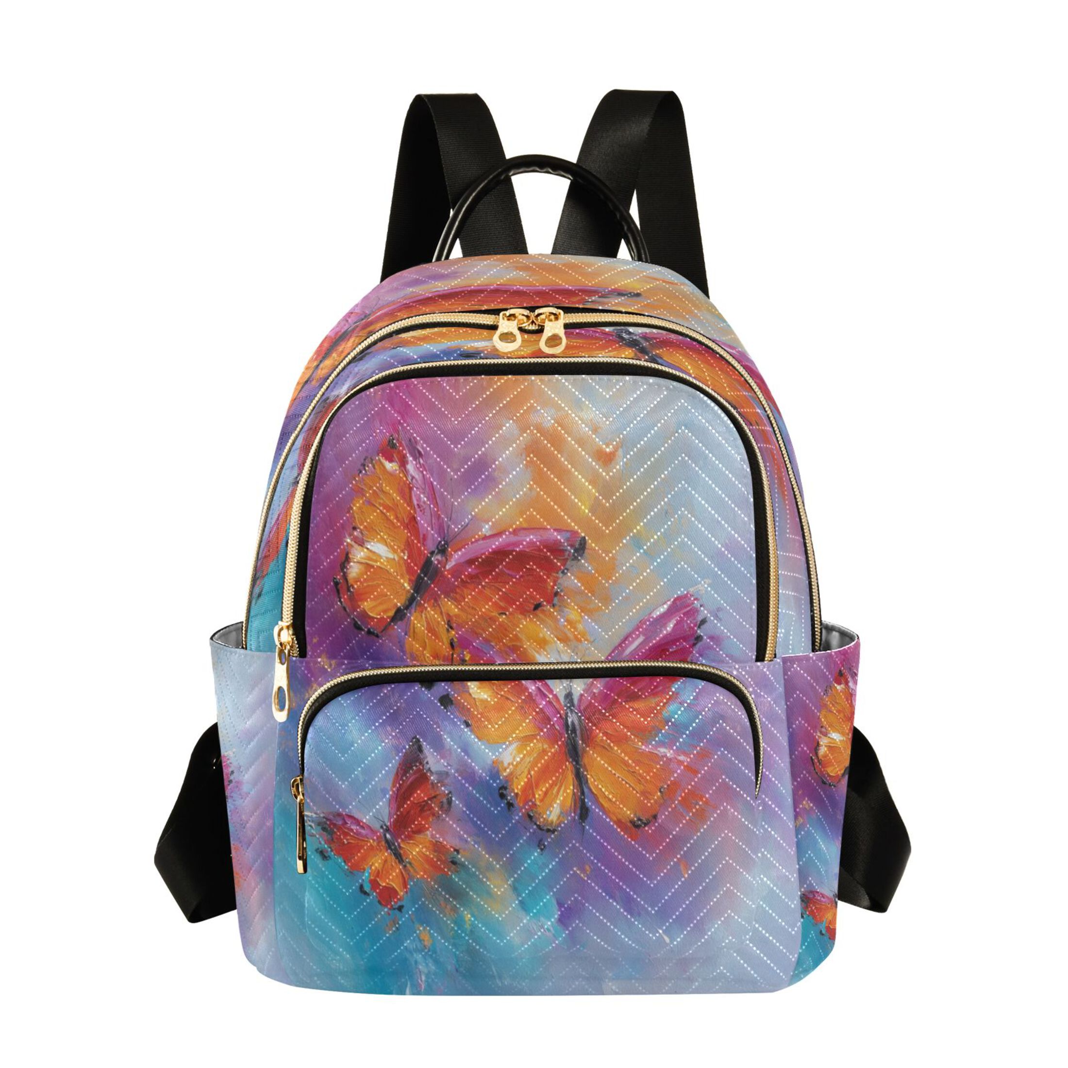 Fashion Quilted Backpack for Women Lightweight Travel Daypack Casual ...
