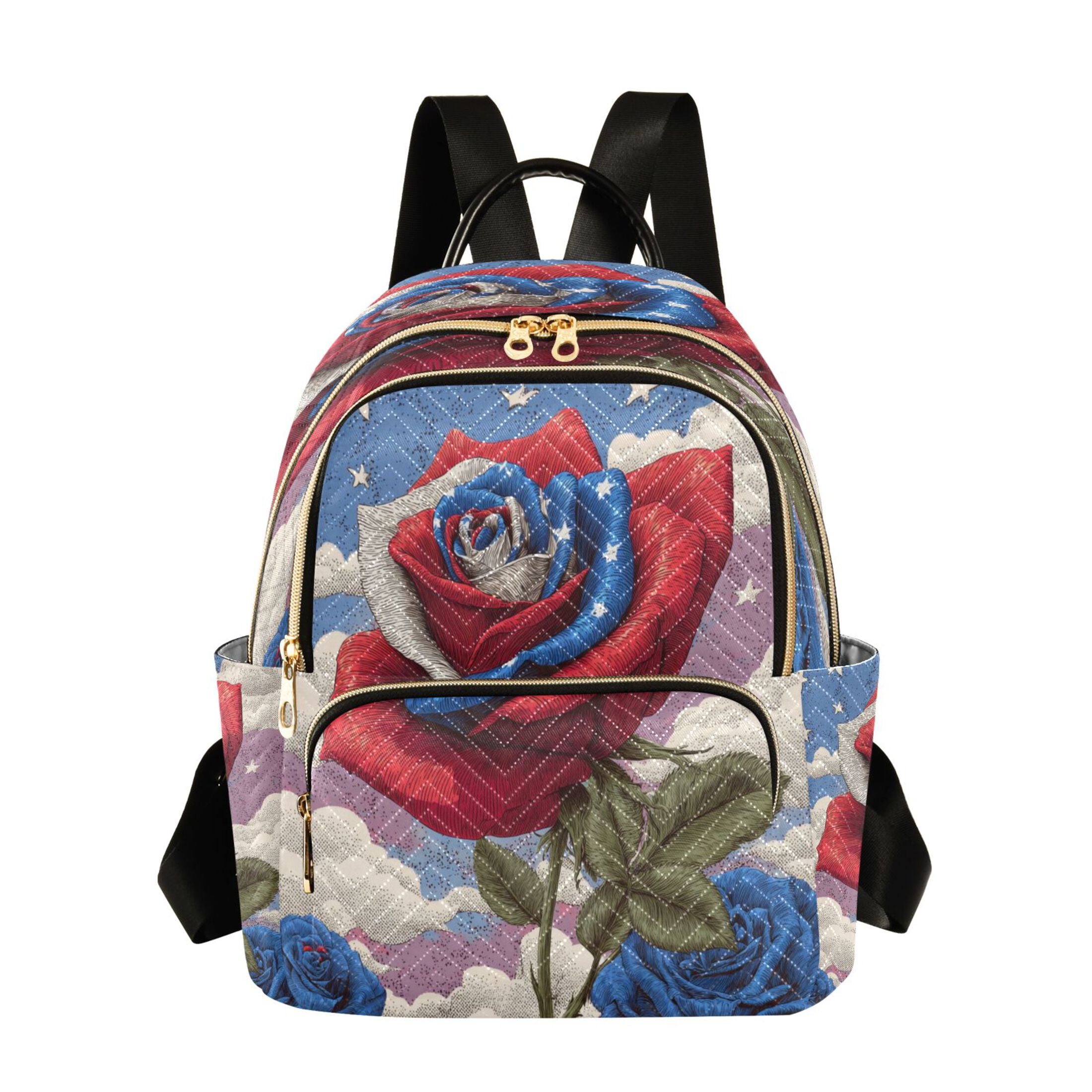 Fashion Quilted Backpack for Women Lightweight Travel Daypack Casual ...
